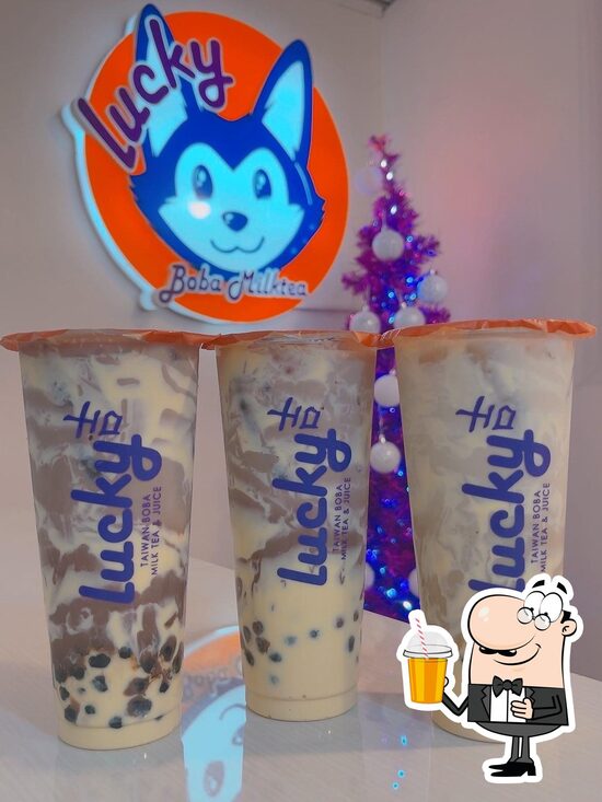 Menu at Lucky Boba Milk Tea Zapote restaurant, Caloocan