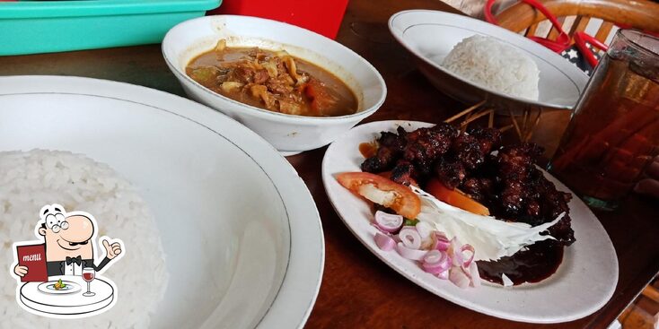 Menu at Warung Sate & Tongseng Pak Budi Asli Solo Sejak Tahun 1985 ...