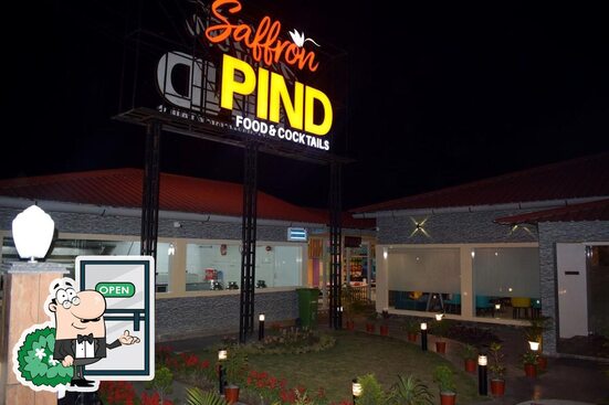Menu at Saffron Pind, Tezpur, NH715