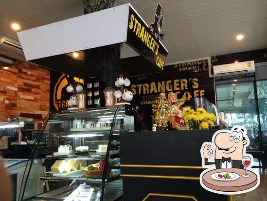 Menu at Stranger's Cafe, Hat Yai, 7.009139