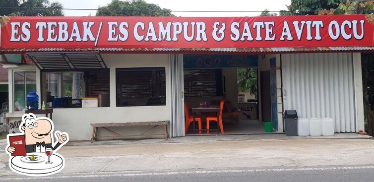 Menu at Es Tebak Avit Ocu cafe, Rumbio