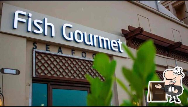 Menu at Fish Gourmet Seafood Restaurant, Dubai