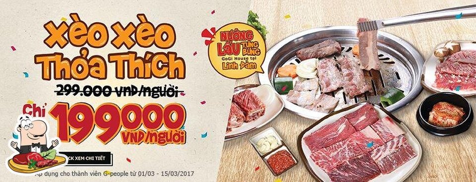 Menu at GoGi House restaurant, Hanoi, Ô số 01
