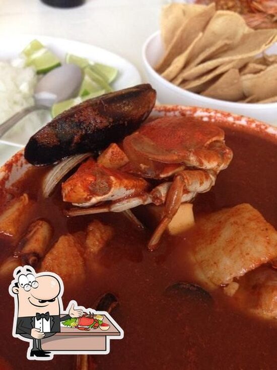 Menu at Los Costenos Mariscos restaurant, Playa del Carmen, Av. Colosio ...