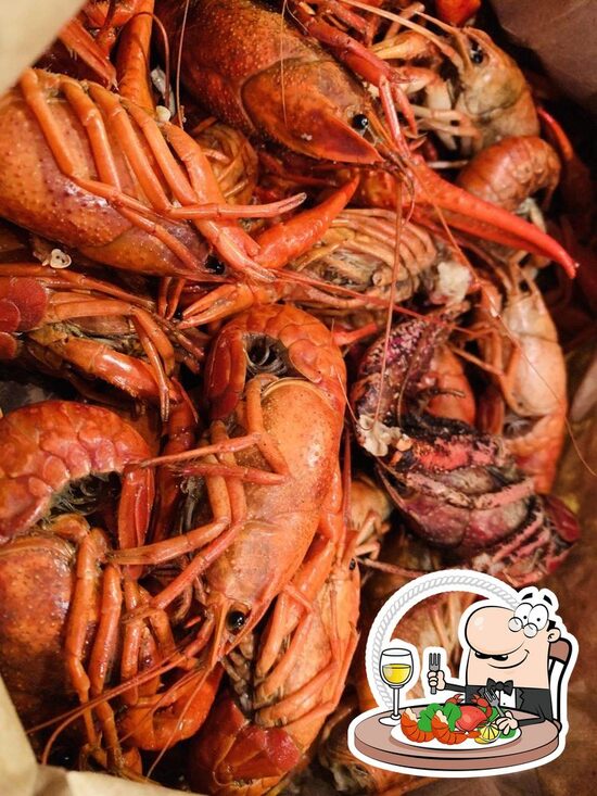 Menu at Berthelot Crawfish restaurant, Baton Rouge