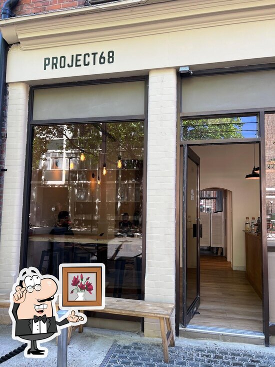 Menu at PROJECT68 restaurant, London