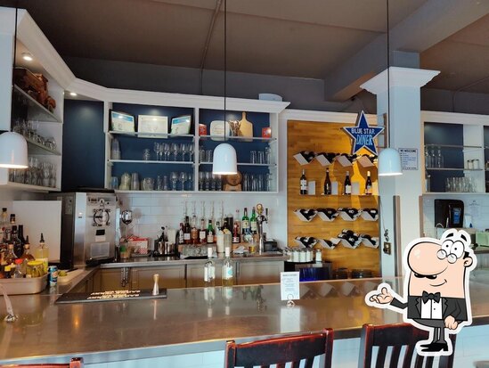 Menu at Blue Star Diner restaurant, Calgary