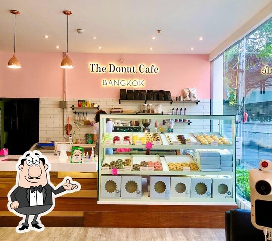 Menu at The Donut Cafe, Bangkok