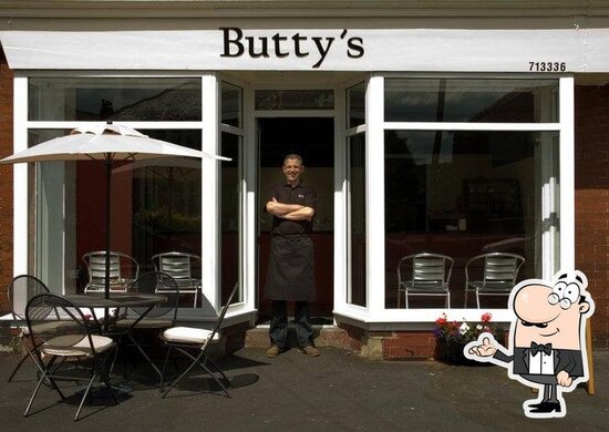 Menu at Butty's cafe, Lytham Saint Annes