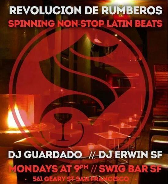 Menu at Revolucion De Rumberos, San Francisco
