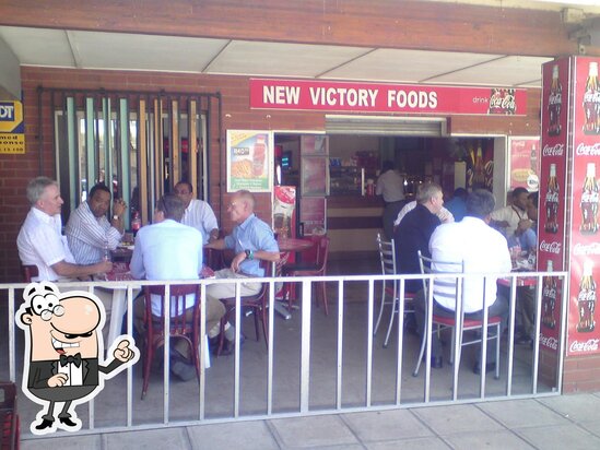 Menu at New Victory Foods restaurant, Durban, 155 Aberdare Drive