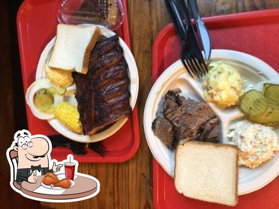 Menu at Iron Works Barbecue, Austin