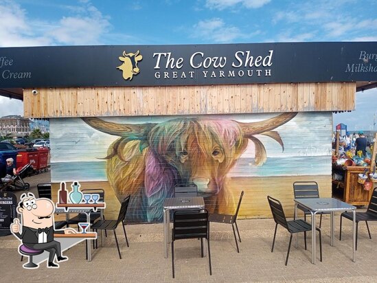 Menu at The Cow Shed restaurant, Great Yarmouth