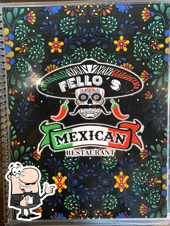 Menu at Fello's Mexican Food restaurant, Manteca