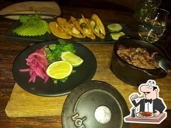 Menu at ARDEO restaurant, Ciudad Juarez