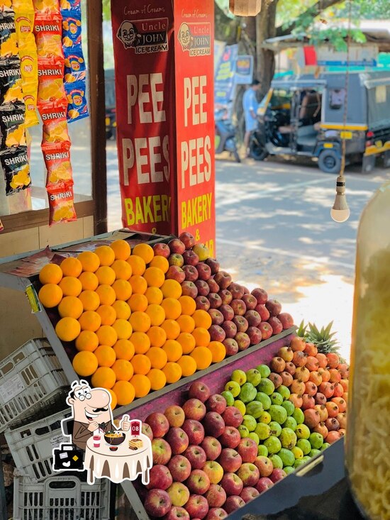 Menu at Pee Pees Bakery And CoolBar, Pandalur