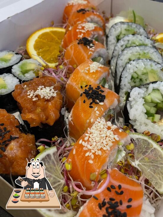Menu at VIP Sushi, Wieliczka