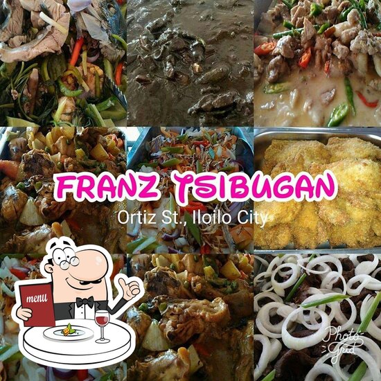 Menu at Franz Tsibugan restaurant, Iloilo City