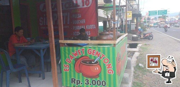 Menu at Es dawet gentong purwosari cafe, Parerejo