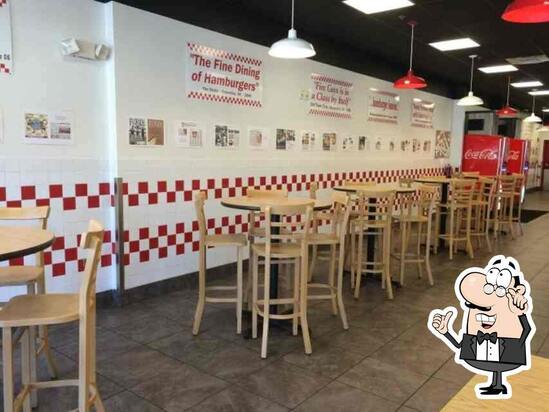 Menu at Five Guys fast food, Naperville, 22 E Chicago Ave Suite 104