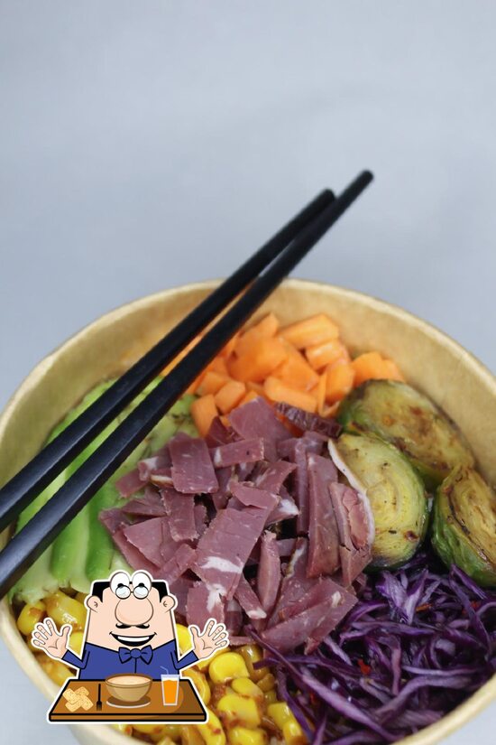 Menu at Gohan Pokè Bowl, Eskişehir