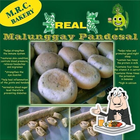 Menu at MRC Bakery, Plaridel