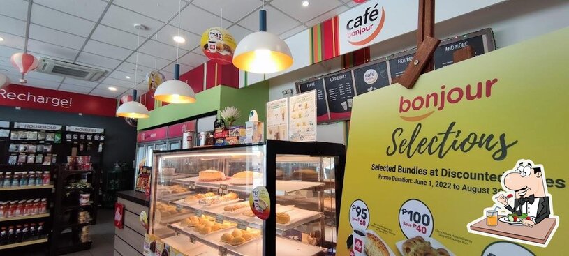 Menu at Cafe Bonjour Visayas Avenue, Quezon City