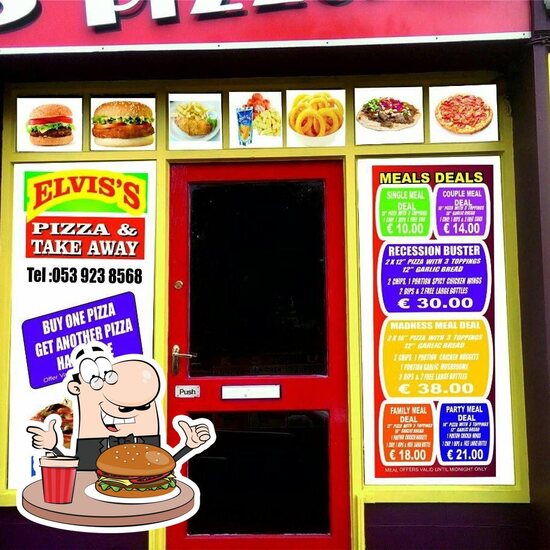 Menu at Elvis's (Peri Grill And Pizza) fast food, Enniscorthy