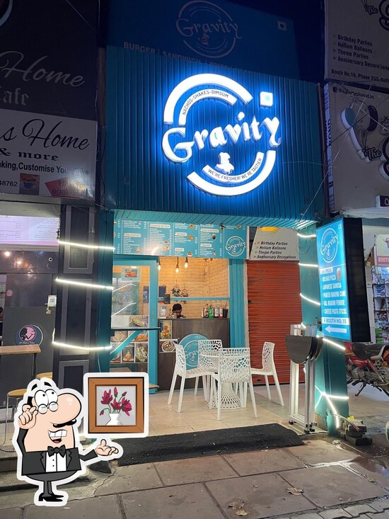 Menu at Gravity cafe, Sahibzada Ajit Singh Nagar