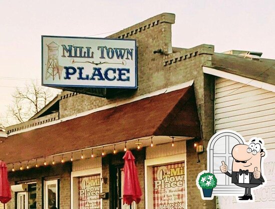 Menu at Mill Town Place restaurant, Pelzer