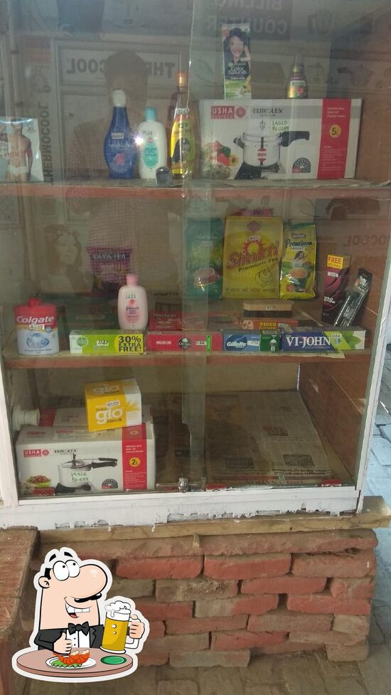 Menu at Army Csd Canteen, Etawah