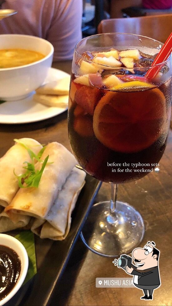 Menu at MuShu restaurant, Bacolod, 2Oth