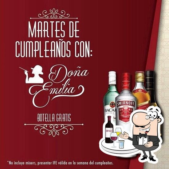Carta del restaurante Doña Emilia Food & Cocktails, Tuxtla Gutiérrez