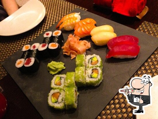 Menu at Sushi Point restaurant, Brno
