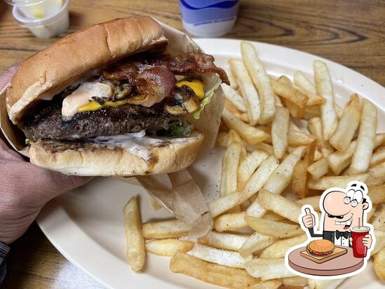Menu at Burger Rush restaurant, Hemet, 475 W Stetson Ave