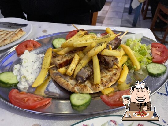 Aspro Alogo (i.e. White Horse) Traditional Greek Food, Athens ...