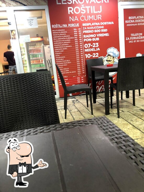 Speisekarte von Kod Pobratima restaurant, Belgrad, Bulevar despota ...