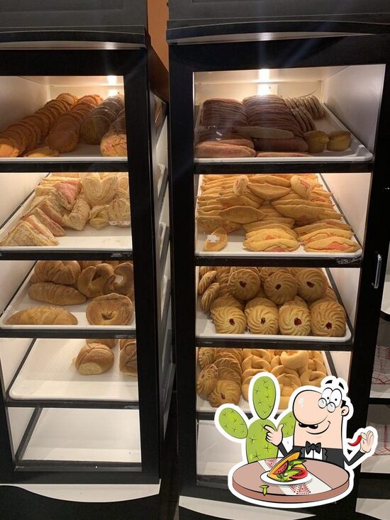 Menu at La Taza Bakery, Alexandria
