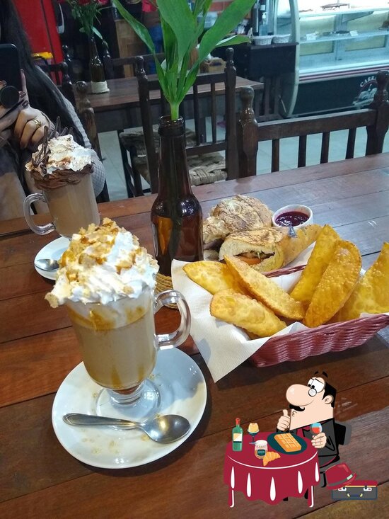Menu at Santa Café, Ponta Grossa