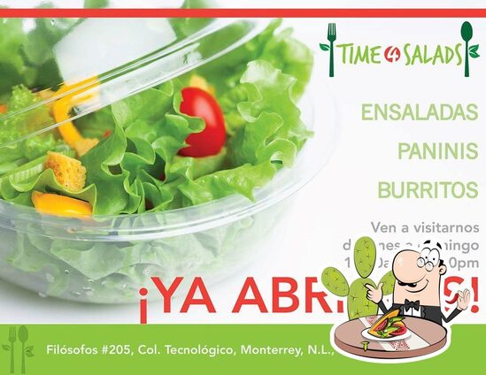 Menu at Aulas VIII restaurant, Monterrey