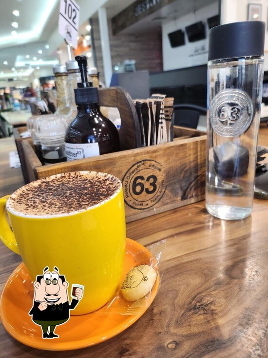 Menu at Cafe 63, Dalby