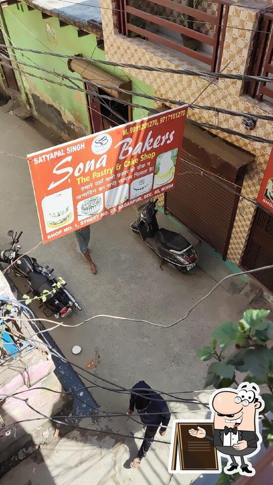 Menu at Sona bakers, Noida, Shop no 1 street no 23