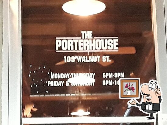 Menu at The Porterhouse pub & bar, Philadelphia