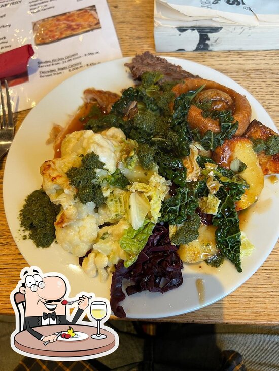 Menu at Carvery restaurant, Woolacombe