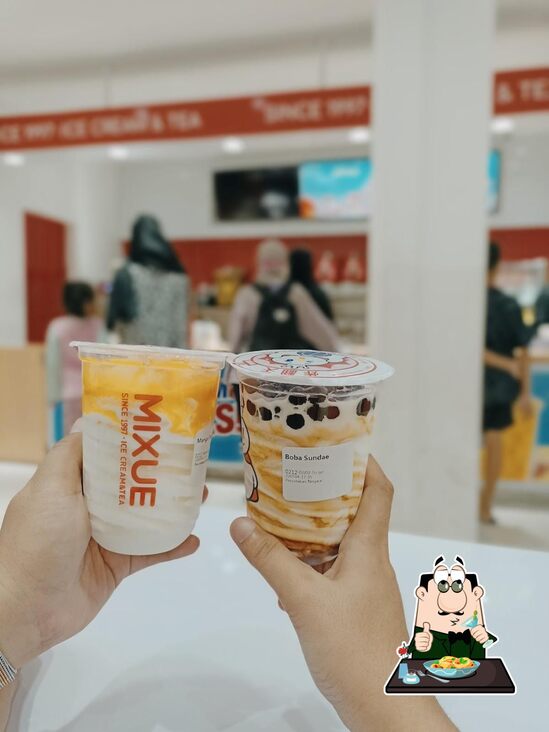 Menu at MIXUE PERCETAKAN NEGARA, Central Jakarta