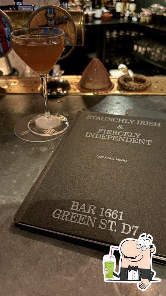 Menu at BAR 1661, Dublin