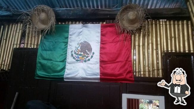 Menu at El Porton Bar, Mexico