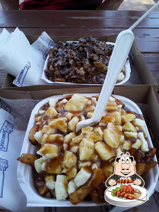 La Belle Patate Rouge in Val-David - Restaurant menu and reviews