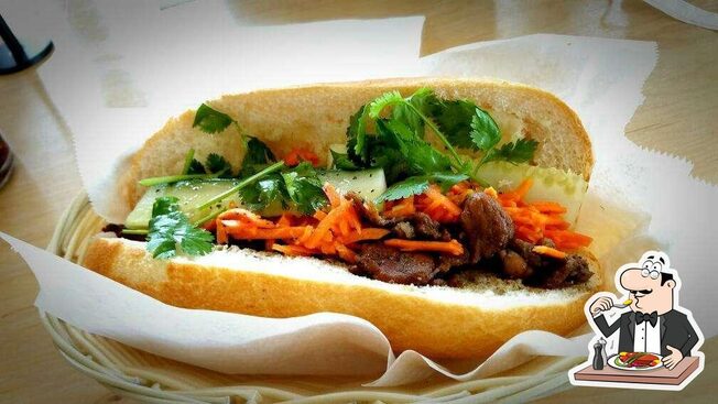 Menu at Oui Banh Mi restaurant, Houston