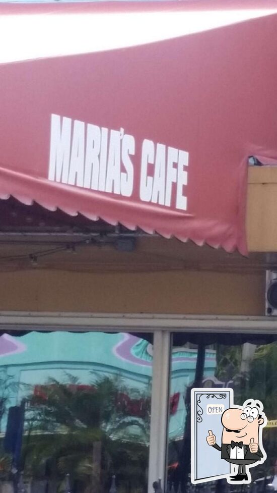 Menu at Maria's Cafe, Stuart, 10 SW Osceola St